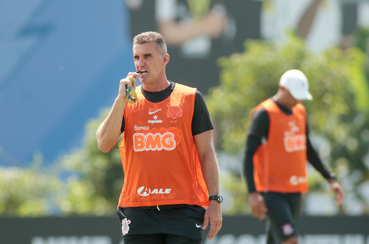 Corinthians faz último treino antes de enfrentar o Red Bull Bragantino
