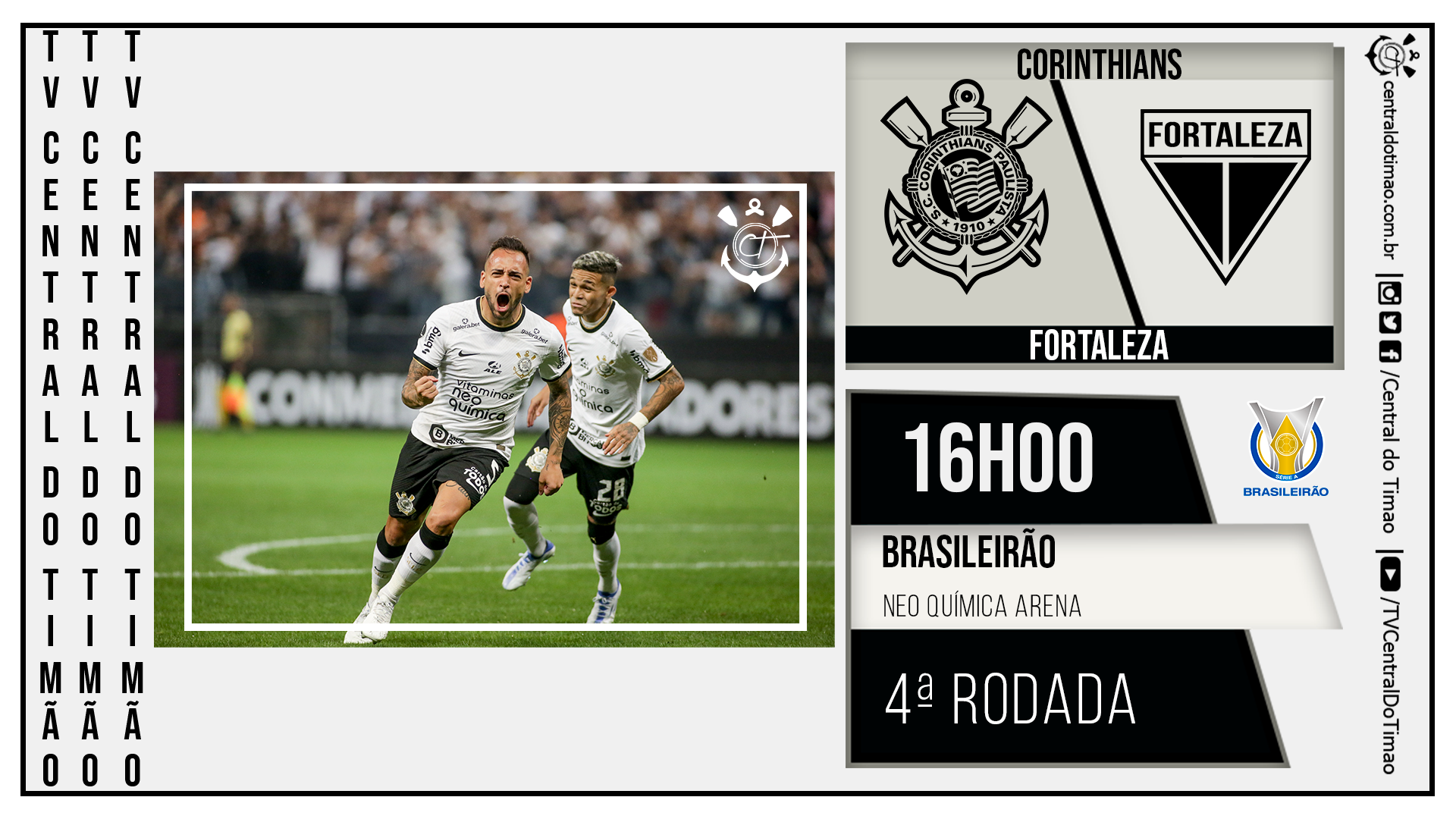 Corinthians x Fortaleza: onde assistir, desfalques, escalações e arbitragem